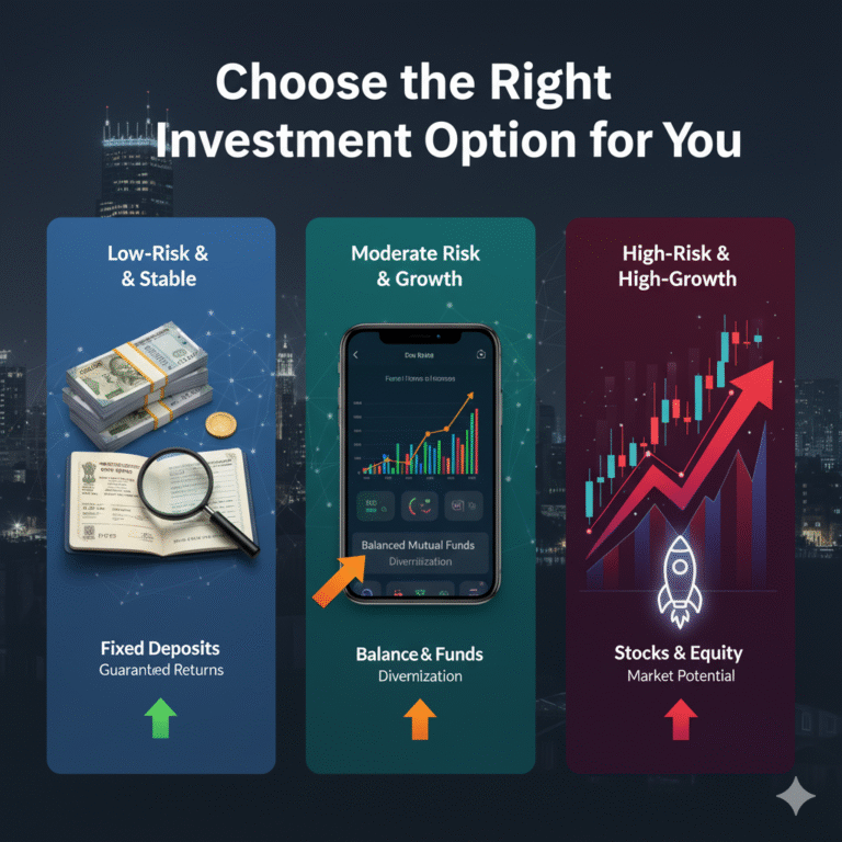 Best Investment Options In India 2025 | Stocks, Mutual Funds, Gold