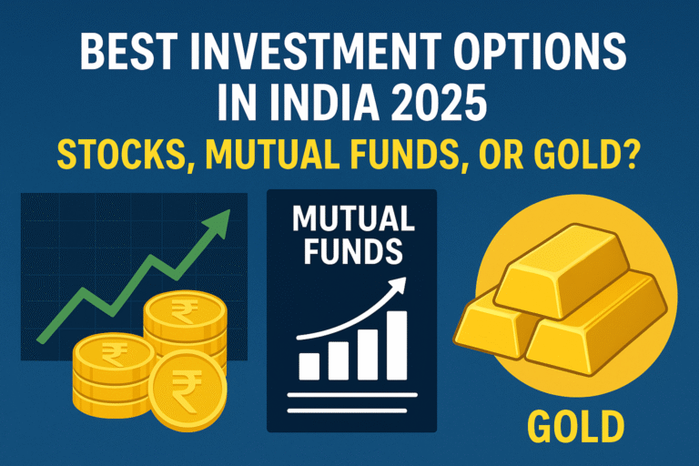 Best Investment Options In India 2025 | Stocks, Mutual Funds, Gold